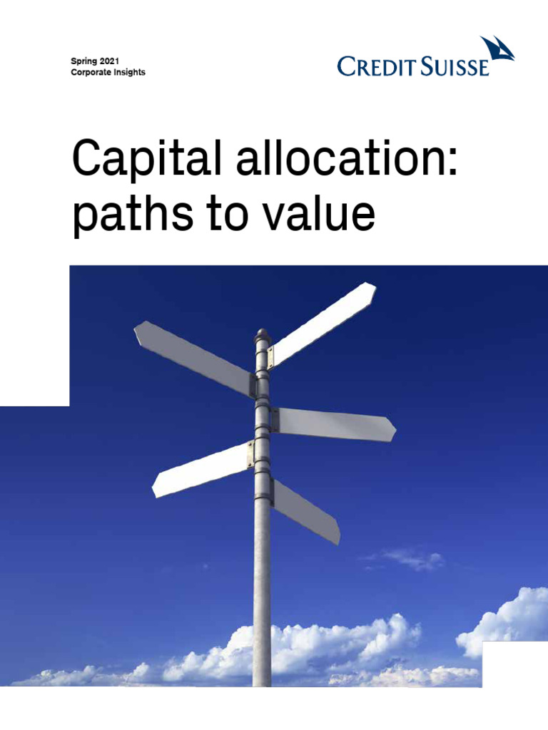 Csci 2021 q2 Cap Deployment | PDF | Mergers And Acquisitions | Investing Csci 2021 q2 Cap Deployment | PDF | Mergers And Acquisitions | Investing