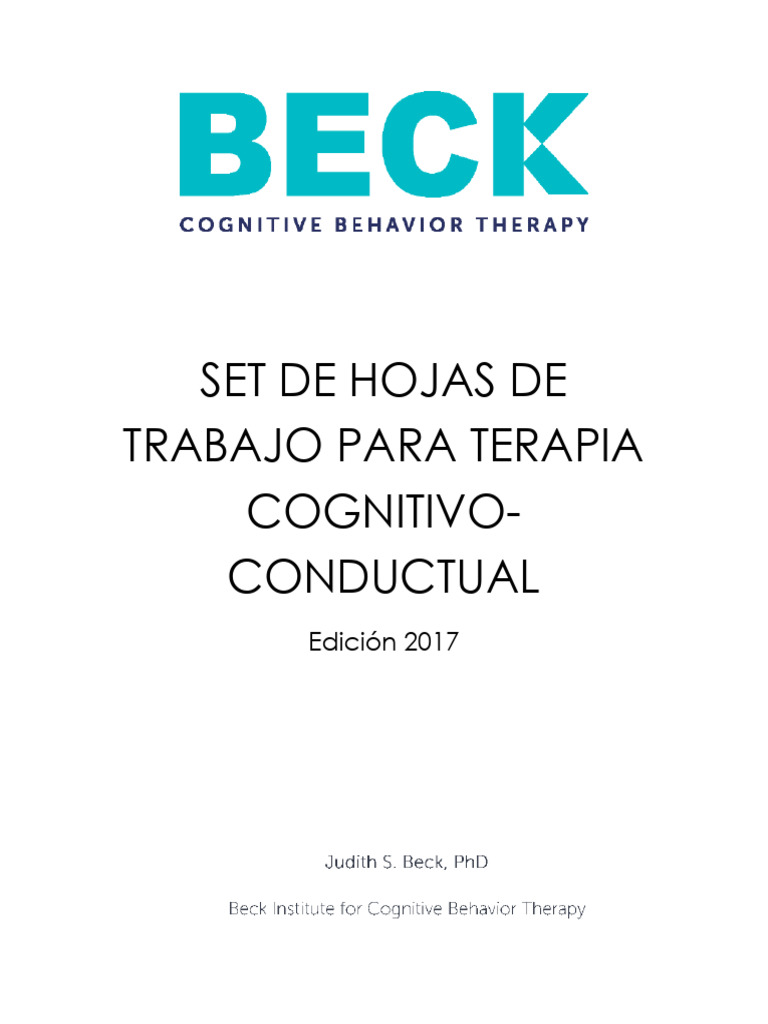 BECK Set de Hojas de Trabajo CC - Compressed - Compressed | PDF