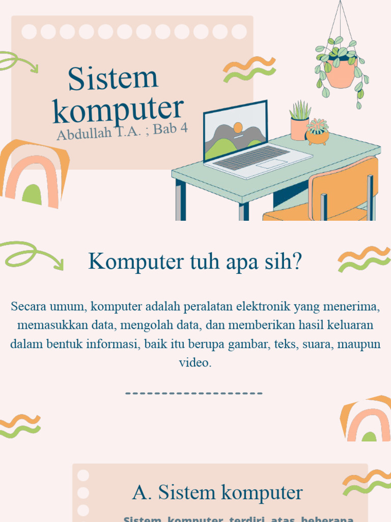 Sistem Komputer: Hardware, Software, dan Jenis-Jenisnya | PDF | Seni | Komputer