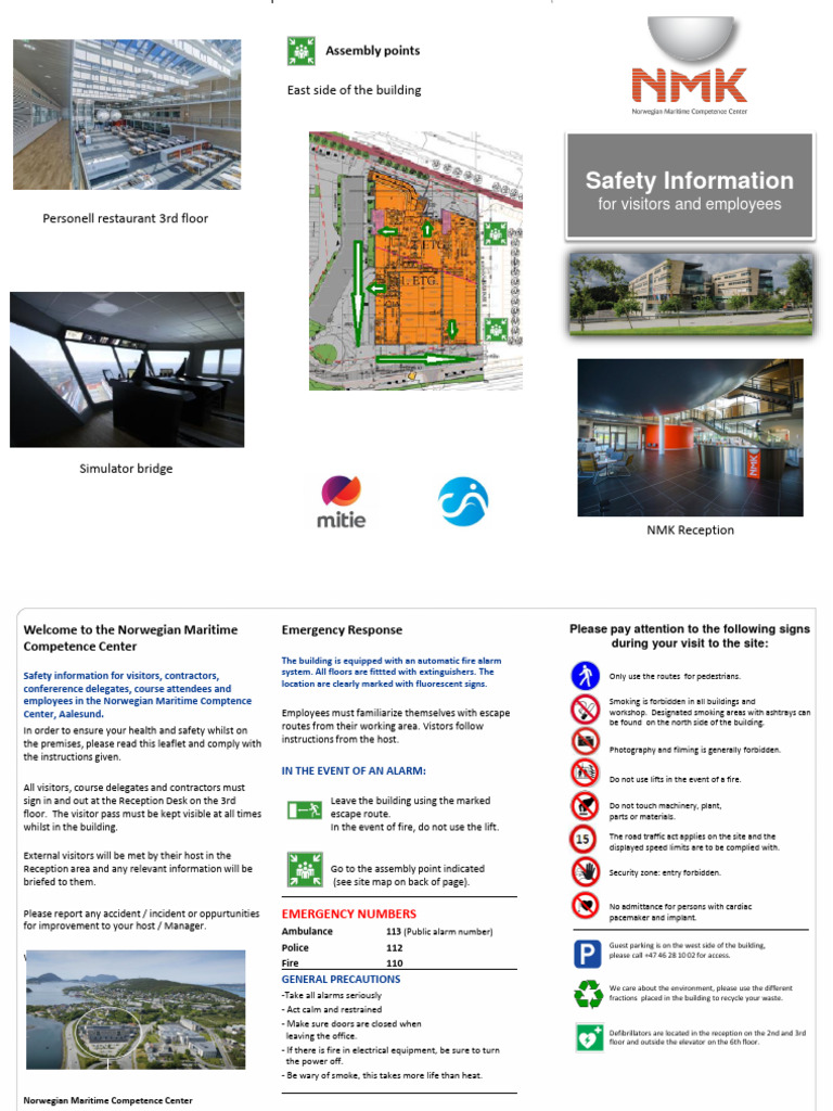 safety-information-for-visitors-and-employees_425b | PDF | Safety