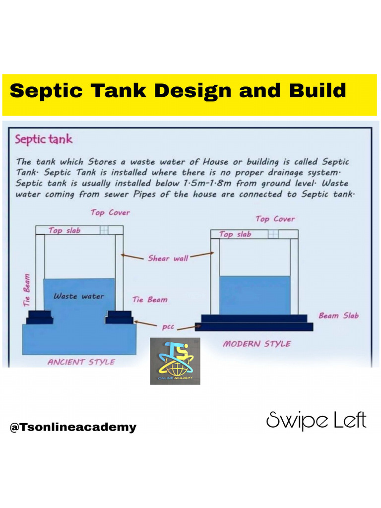 Septic Tank Design and Build | PDF
