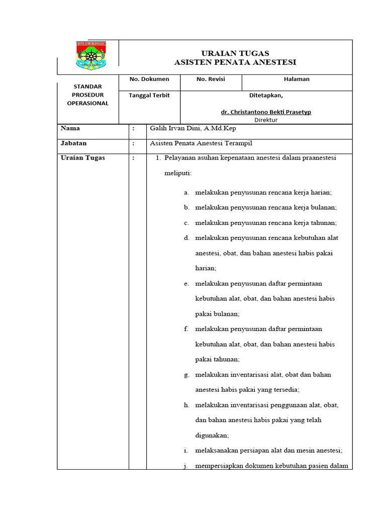 Uraian Tugas Dini | PDF