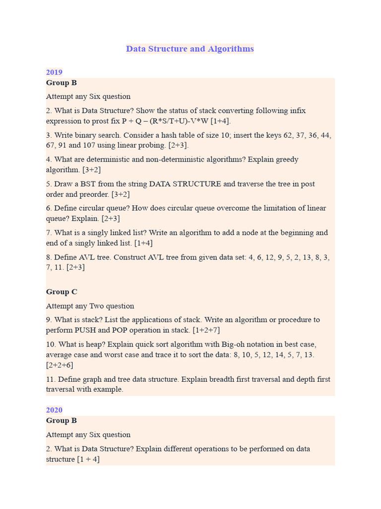 Questions-3rd Sem BCA | PDF | Html | Html Element