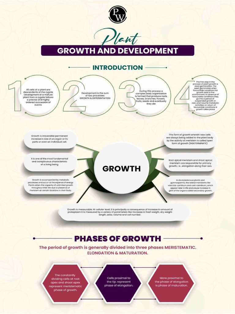 Plant Growth and Development | PDF