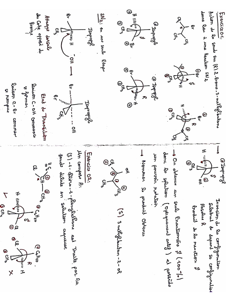 TD5-corrigé-Chimie Organique | PDF