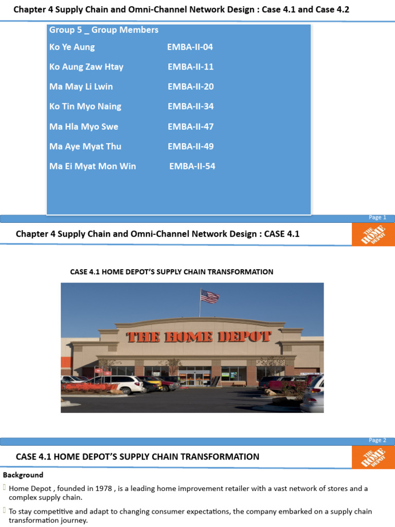 Chapter 4_Supply Chain and Omni-Channel Network Design _ Case 4.1 ...