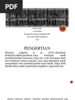 Metode Kuantitatif Deskriptif | PDF