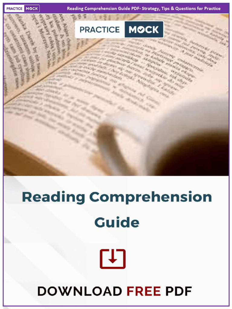 Reading Comprehension Guide With Expected Questions - Compressed | PDF ...
