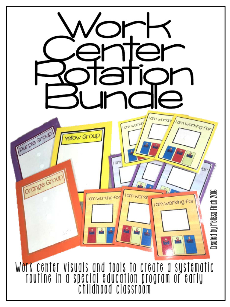 UPDATED Work Center Cards | PDF