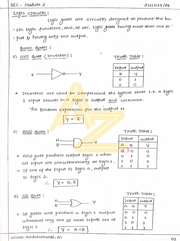 BESCK104C - Introduction To Electronics and Comm - Module 2 Notes | PDF