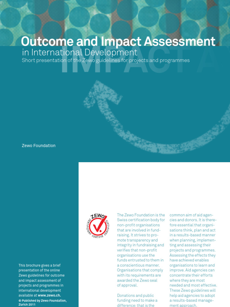 Impact As: Outcome and Impact Assessment | PDF | Evaluation