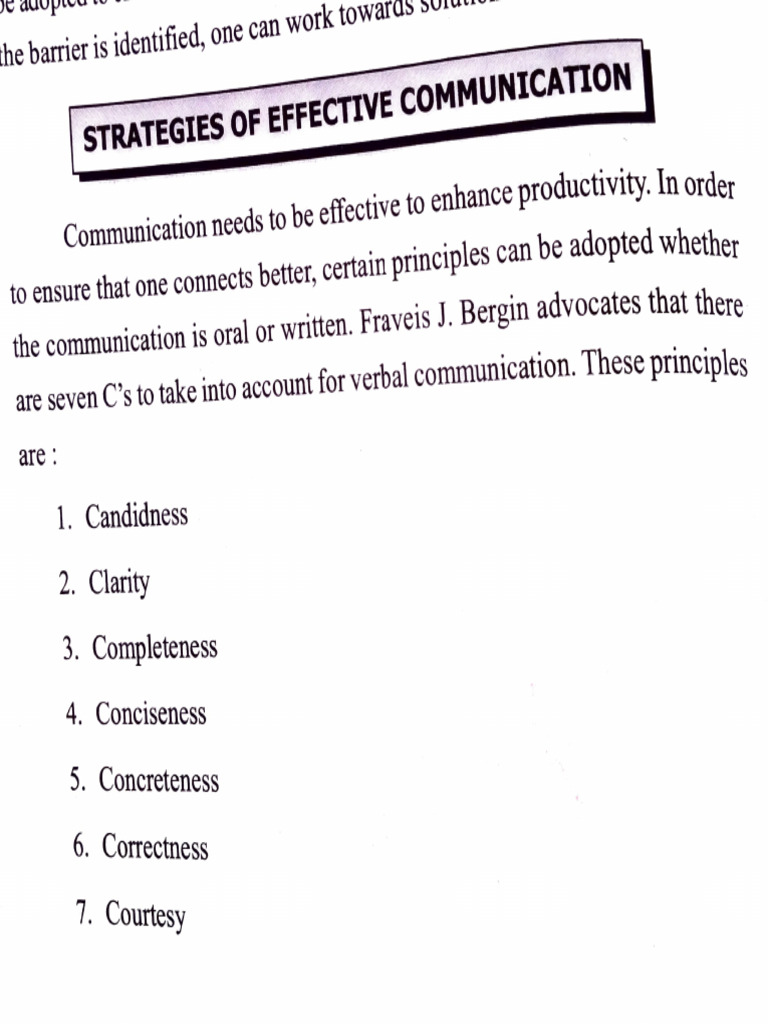7C's of Eff. Comm. | PDF