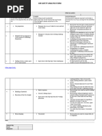 Jsa-001 Manual Handling & Heavy Lifting | PDF | Safety
