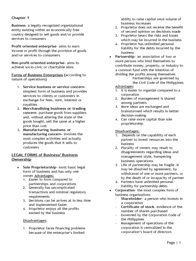 Basic Accounting Reviewer | PDF
