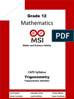 Grade 12 Formula Sheet | PDF