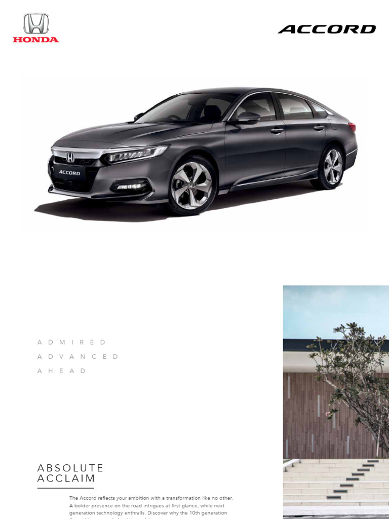 Accord | PDF | Vehicle Technology | Motor Vehicle