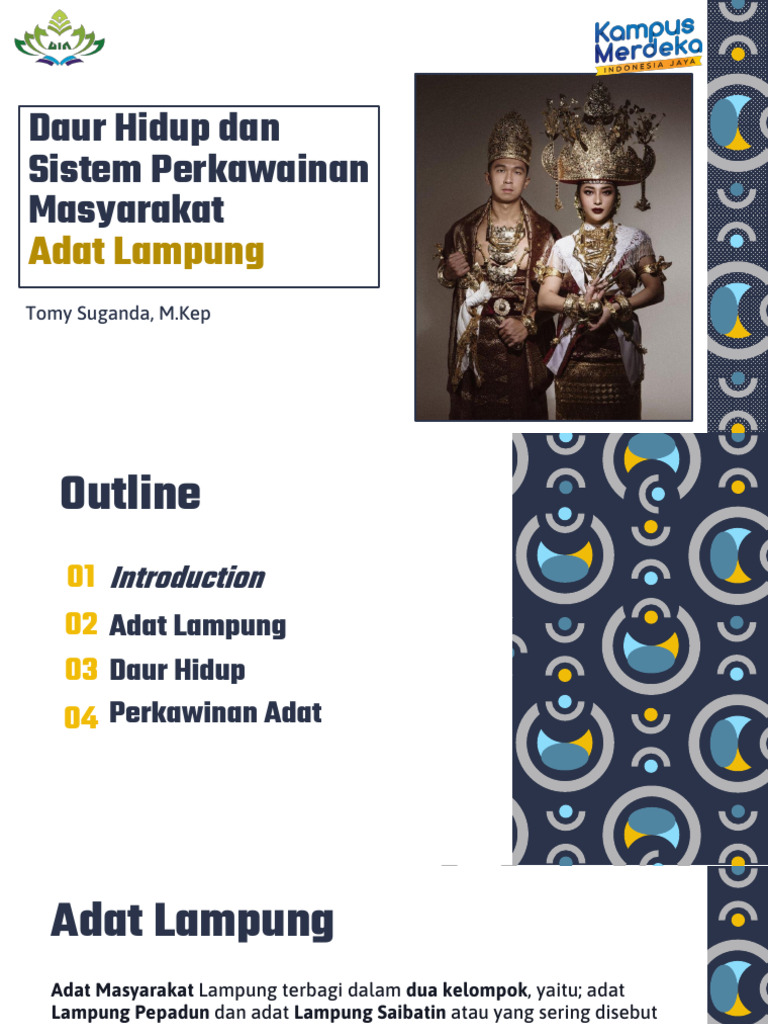 Daur Hidup Masyarakat Adat Lampung | PDF
