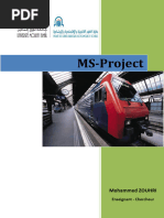 Cours MSPROJECT | PDF | Planification | Microsoft