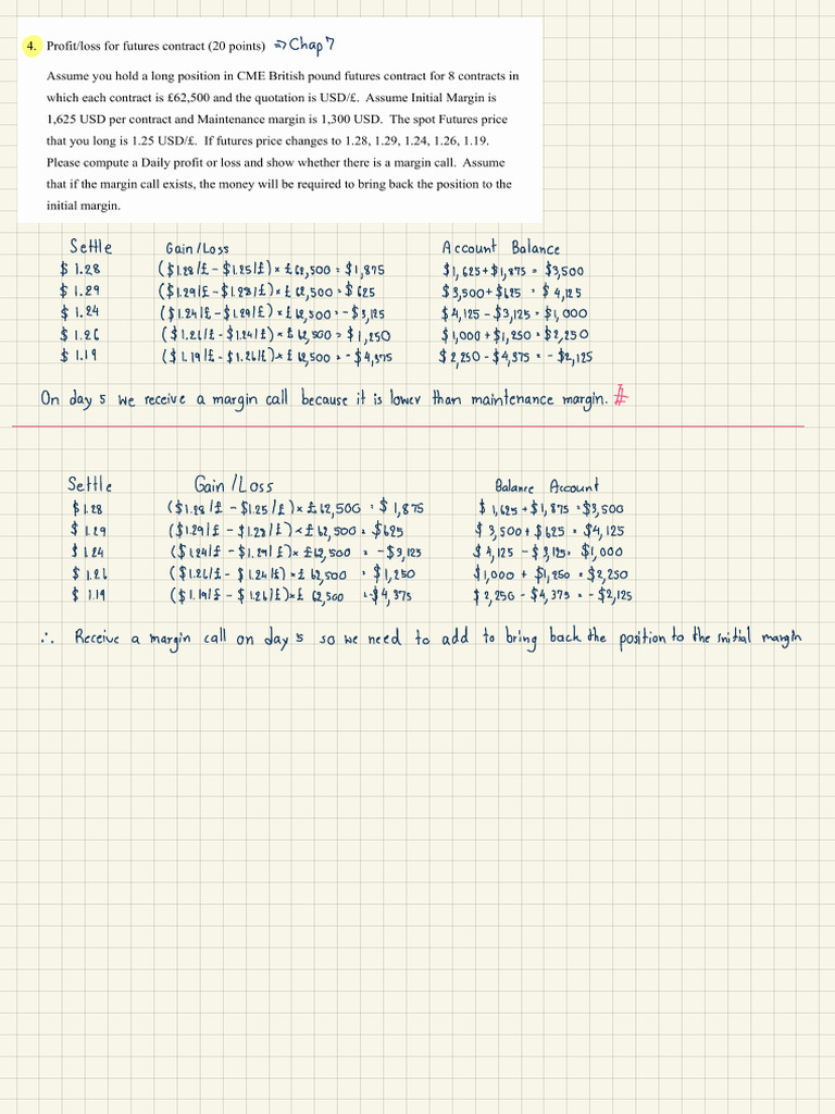 Settle Gain - Loss Account Balance | PDF | Investing | Financial Markets