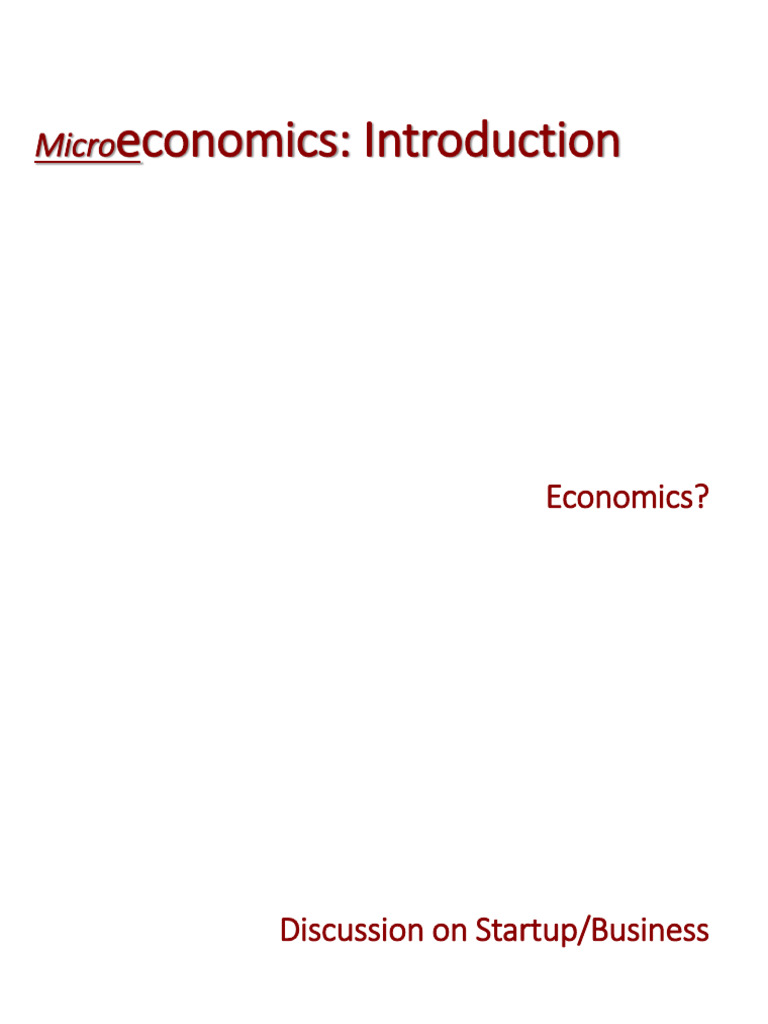 Micro1 Introduction & Principles | Download Free PDF | Economics ...