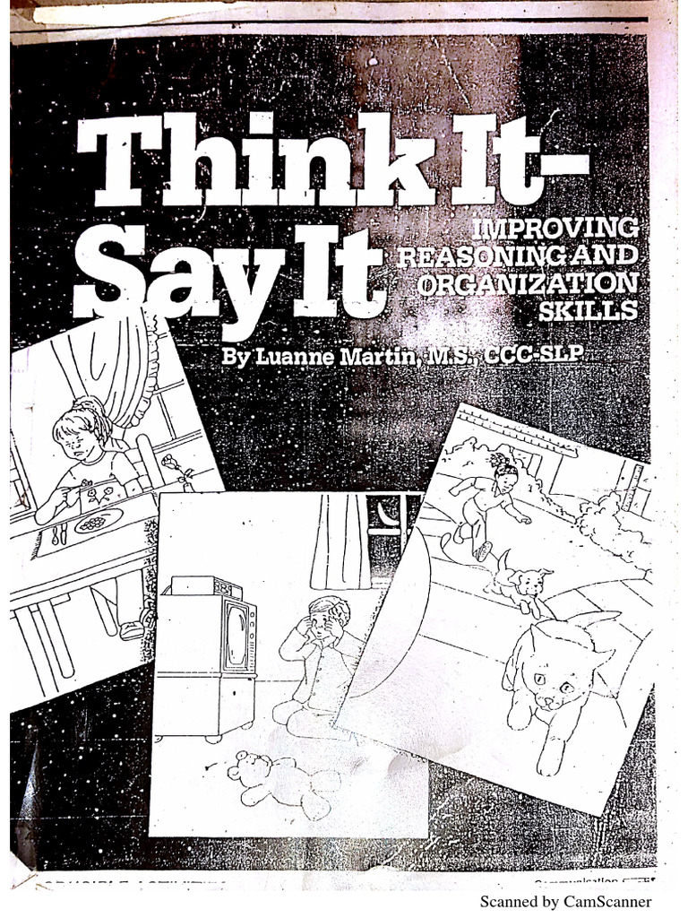 Think It Say It - PDF (Inference) | PDF