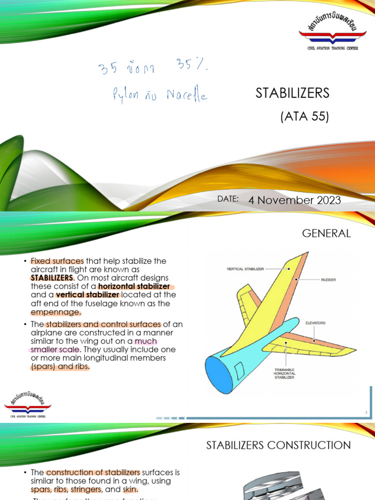 5 Stabilizers | Download Free PDF | Empennage | Vehicle Parts