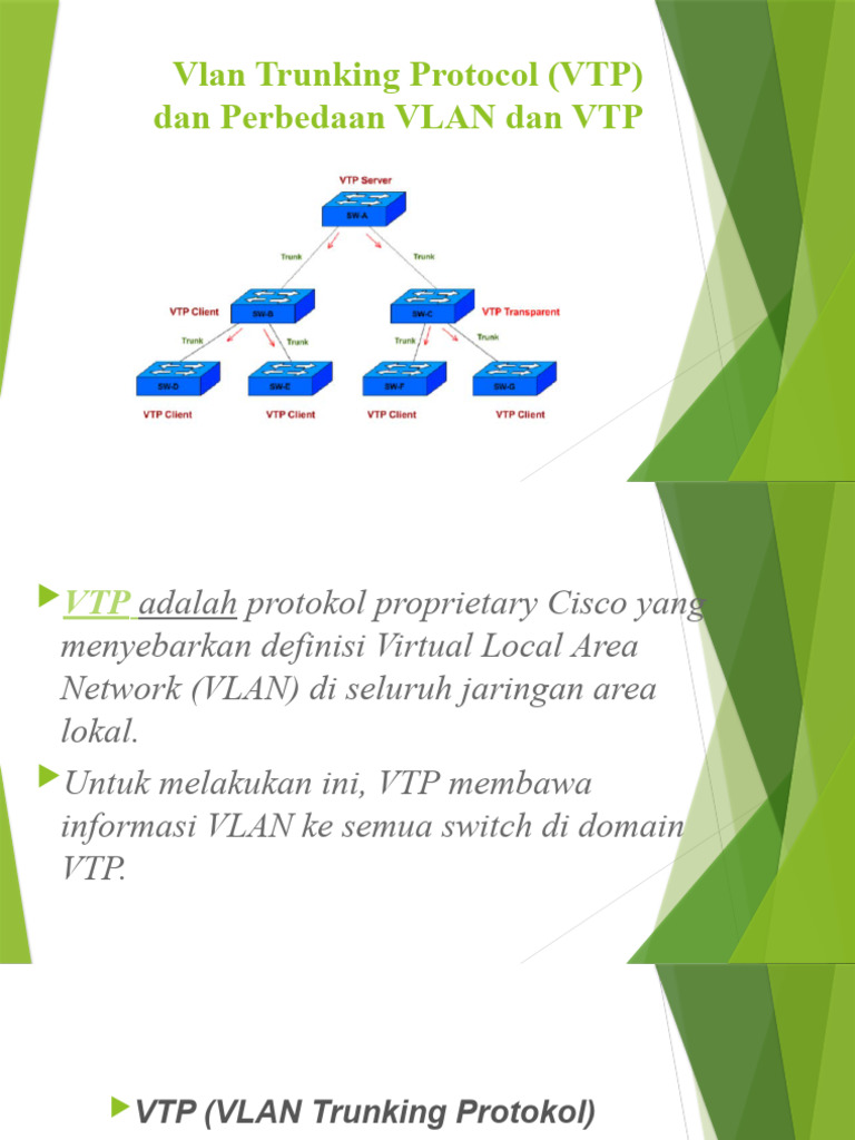 Vlan Trunking Protocol (VTP) | PDF | Komputer