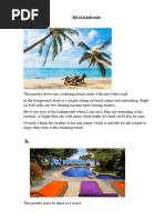 10 Examples of Picture Descriptions | PDF