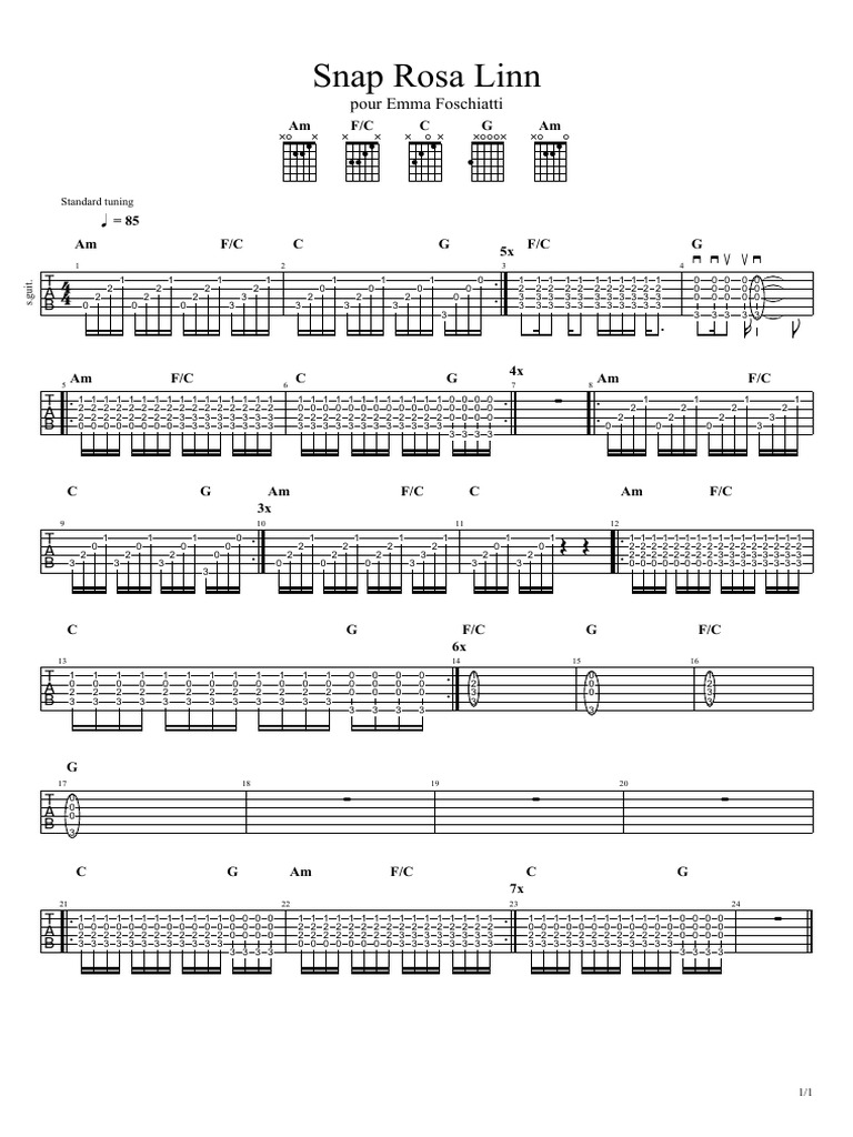 Snap Rosa Linn | PDF