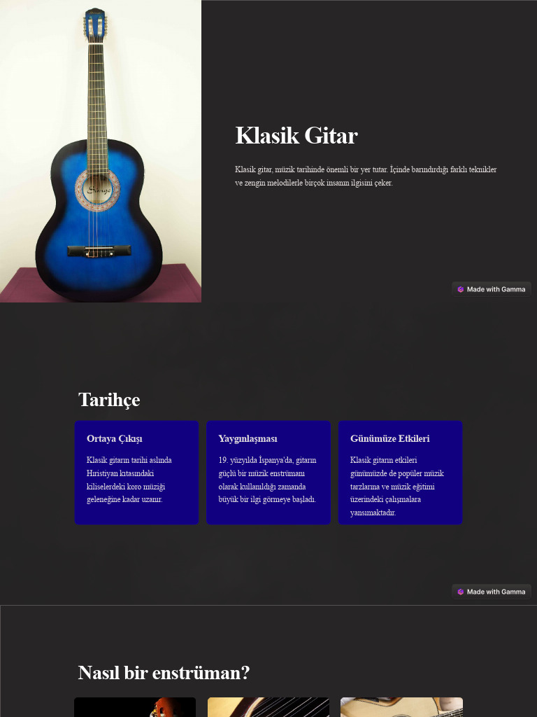 Klasik Gitar | PDF