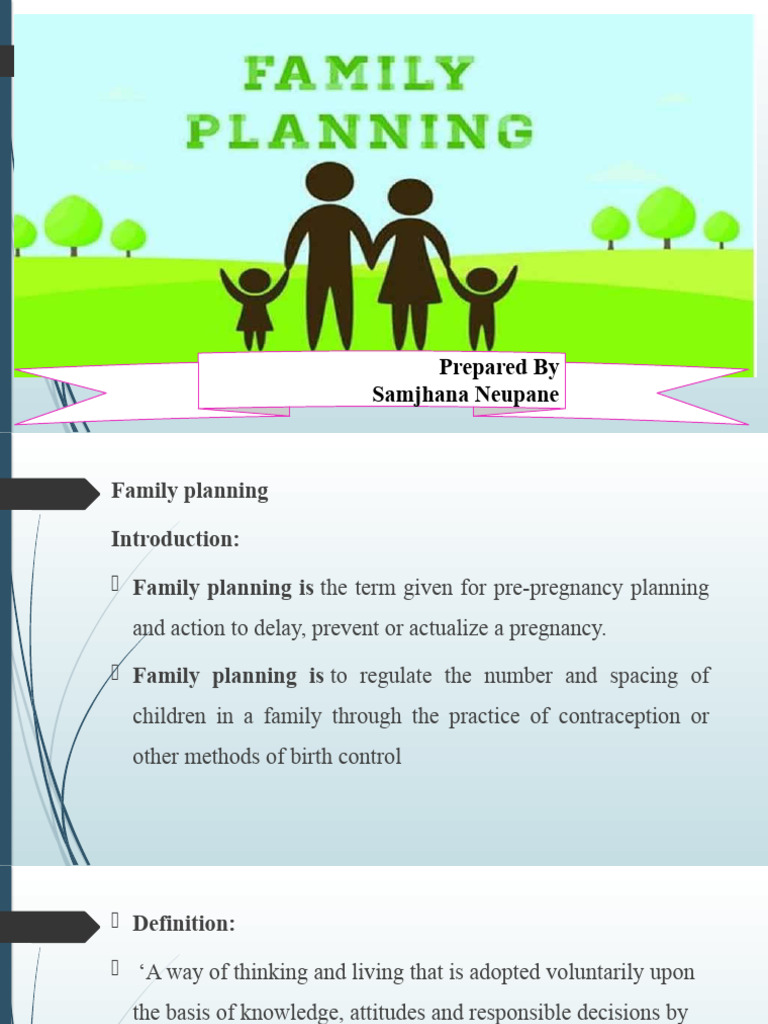 Family Planning Overview and Methods | PDF | Family Planning | Combined ...