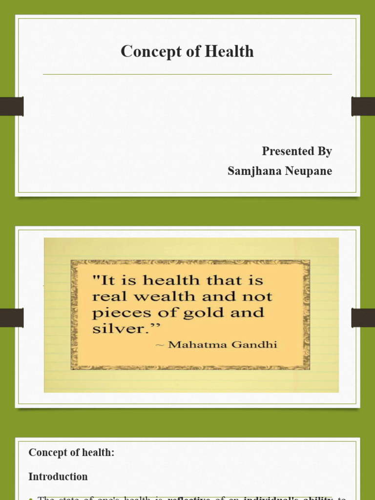 Unit 2 Concept of Health | PDF | Ecology | Mathematical Optimization Unit 2 Concept of Health | PDF | Ecology | Mathematical Optimization