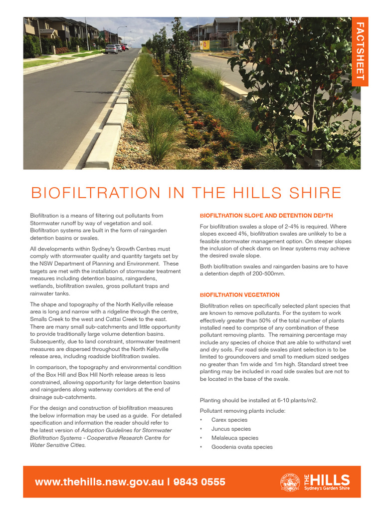 Biofiltration_Fact_Sheet | PDF