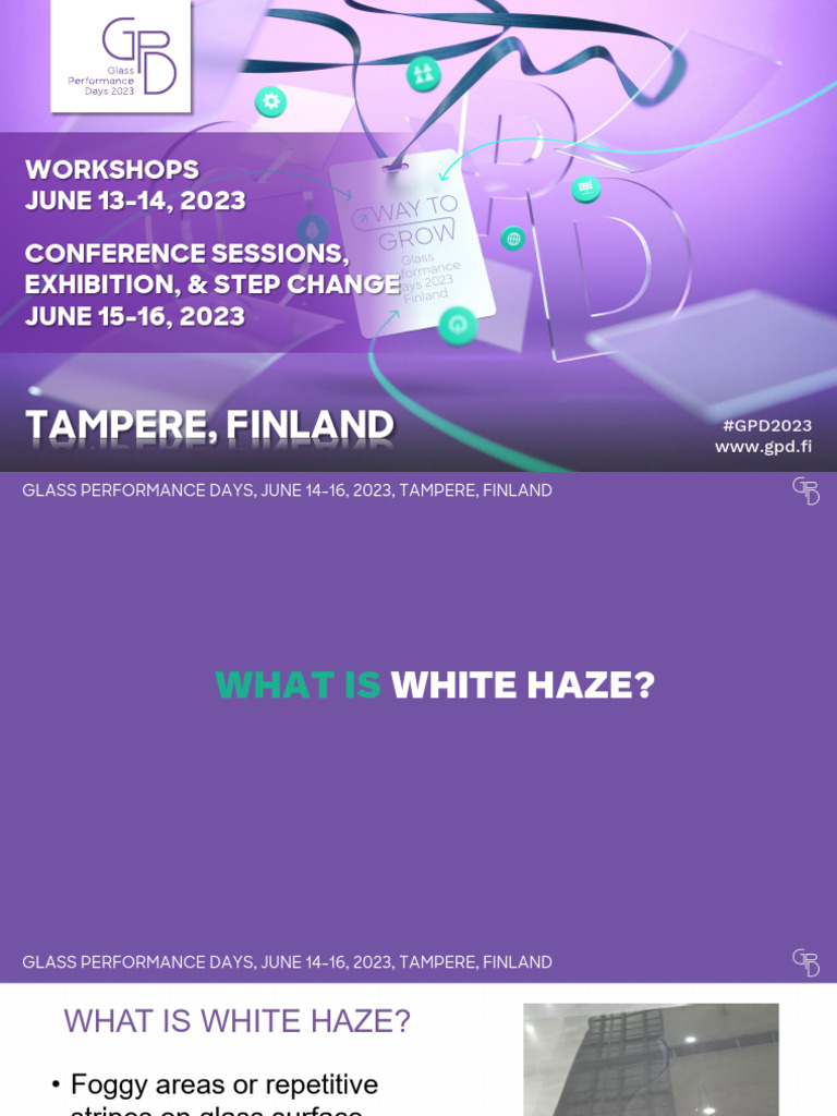 Detecting White Haze in Glass | PDF | Glasses | Lighting