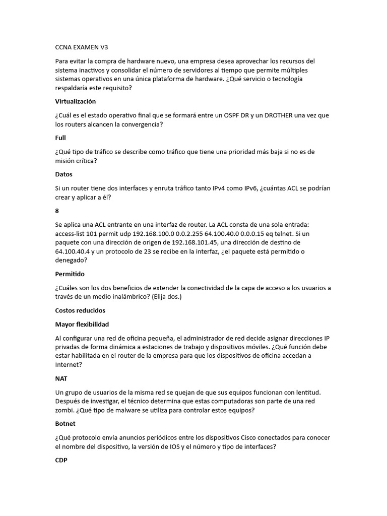 CCNA3 | PDF | Enrutador (Computación) | Red privada virtual
