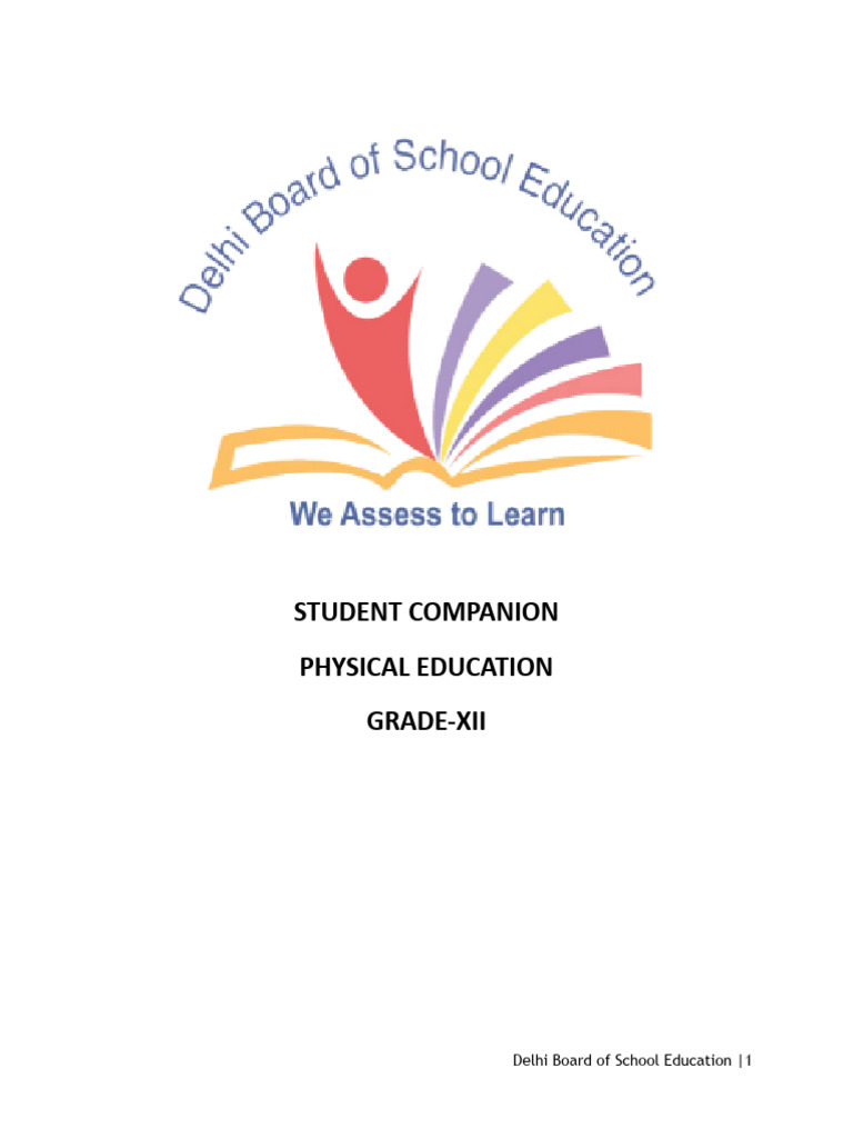 Grade XII Physical Education Guide | PDF | Flexibility (Anatomy ...