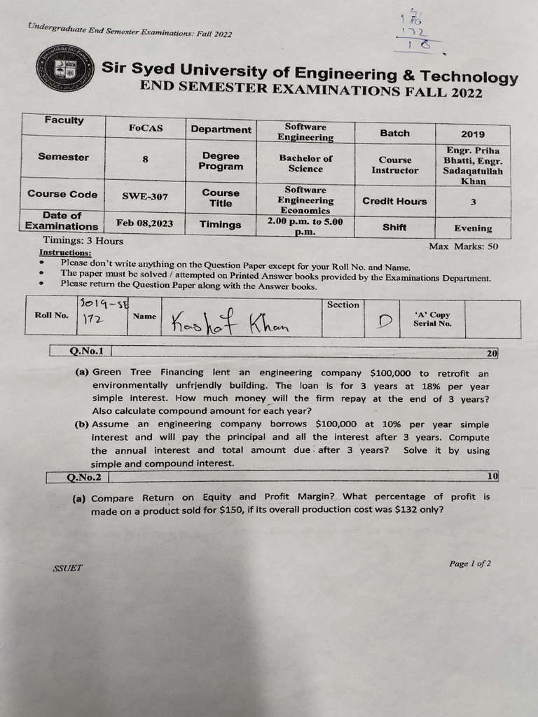 See Notes | PDF