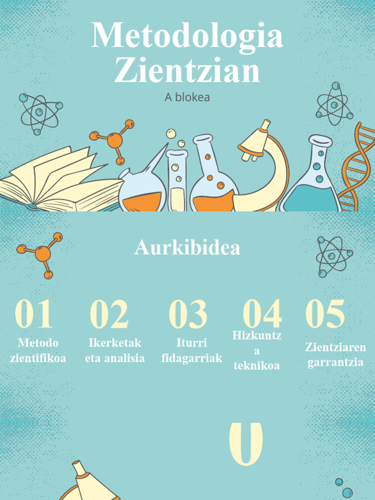 A Blokea. Metodologia Zientzian | PDF