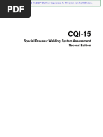 CQI-15 - Welding System Assessment 2nd Edition (2023-12-14) | PDF | Materials | Applied And ...