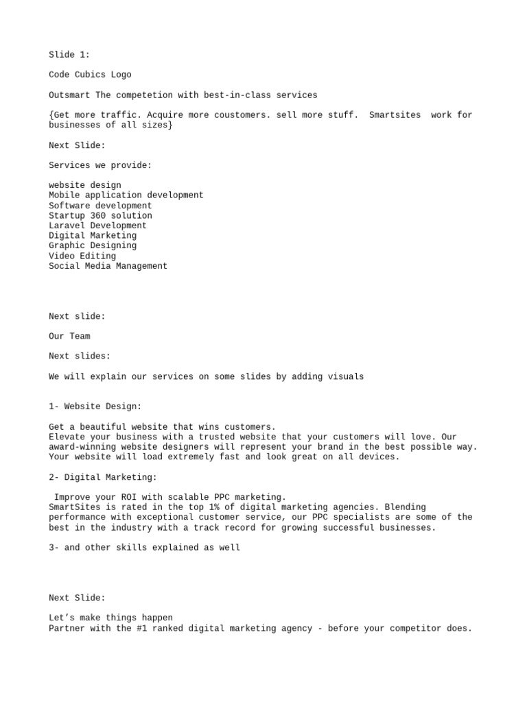 Portfolio Code Cubics | PDF