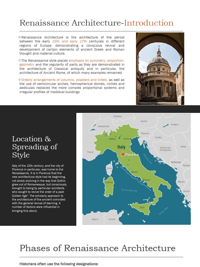 Renaissance Architecture | PDF