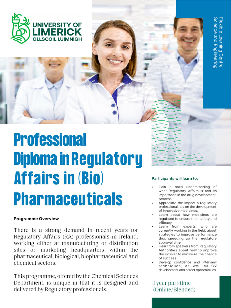 PD_in_Regulatory Affairs_Bio_Pharmaceuticals_2022-23 | PDF