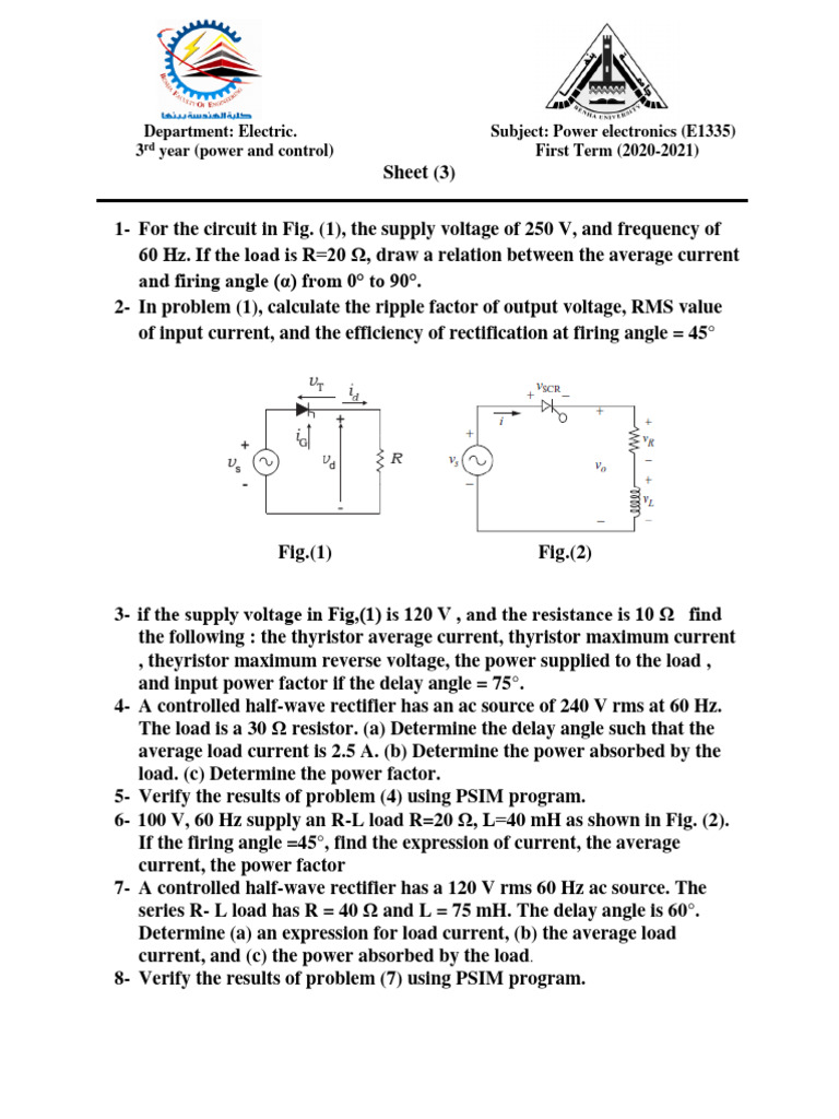 Sheet 3 | PDF