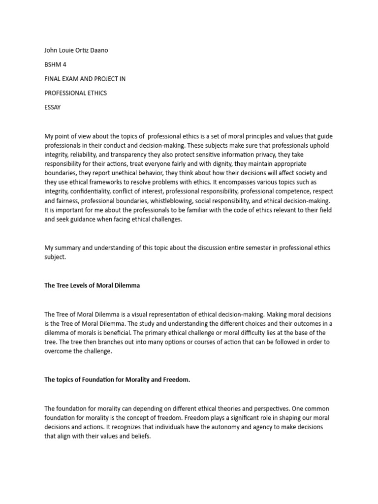 Daano | PDF | Morality | Decision Making