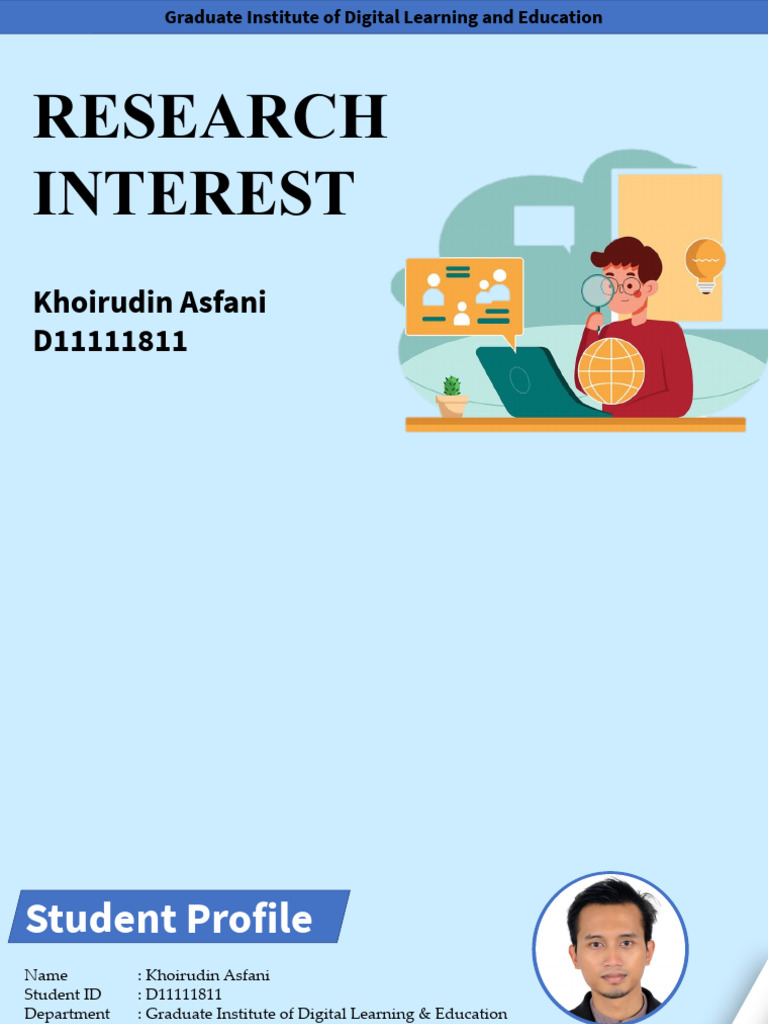 Research Interest | PDF