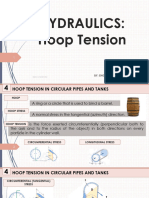 Hoop Stress in Pipes and Tanks | PDF | Stress (Mechanics) | Mechanical ...