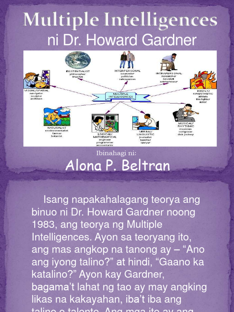 Multiple Intelligences | PDF