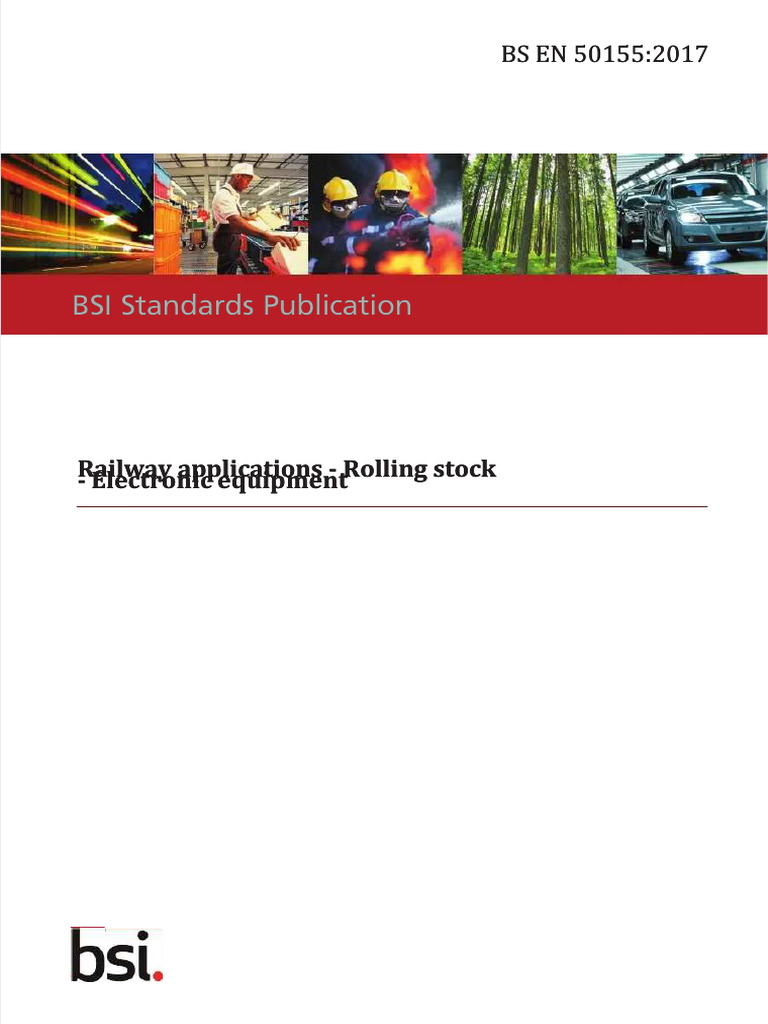 en 50155 2017 | PDF | Electrical Connector | Electromagnetism