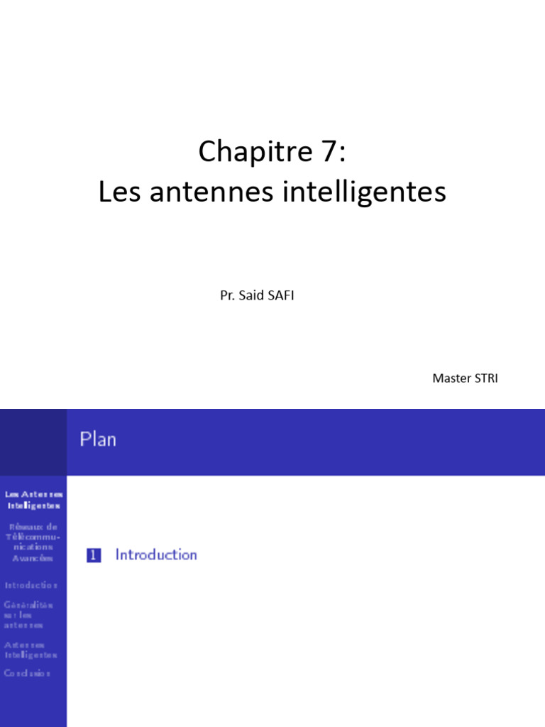 Chapter 7 | PDF | Antenne (Radio) | Sans fil