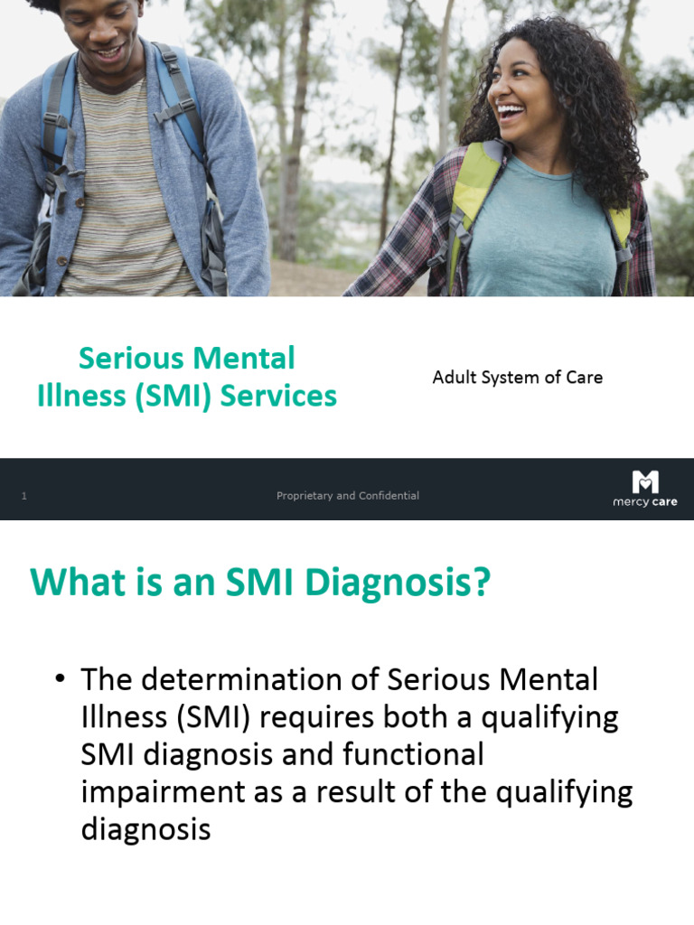 Overview of SMI Services and Clinics | PDF | Psychiatry | Mental Health